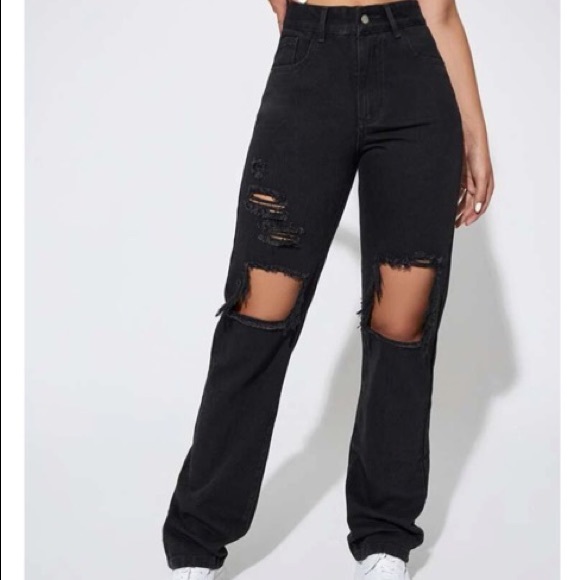 Jeans | In Style High Rise Baggy Boyfriend Jeans That Hug And ...